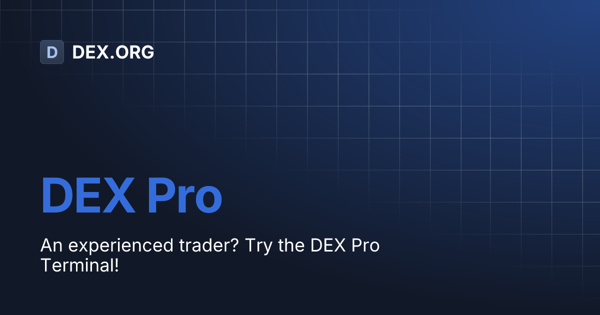 DEX Pro | DEX.ORG